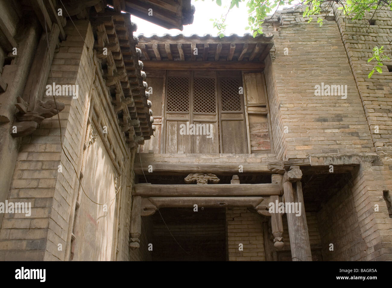 Wood carving Guoyu Village architecture Ming Qing dynasty Yangcheng ...