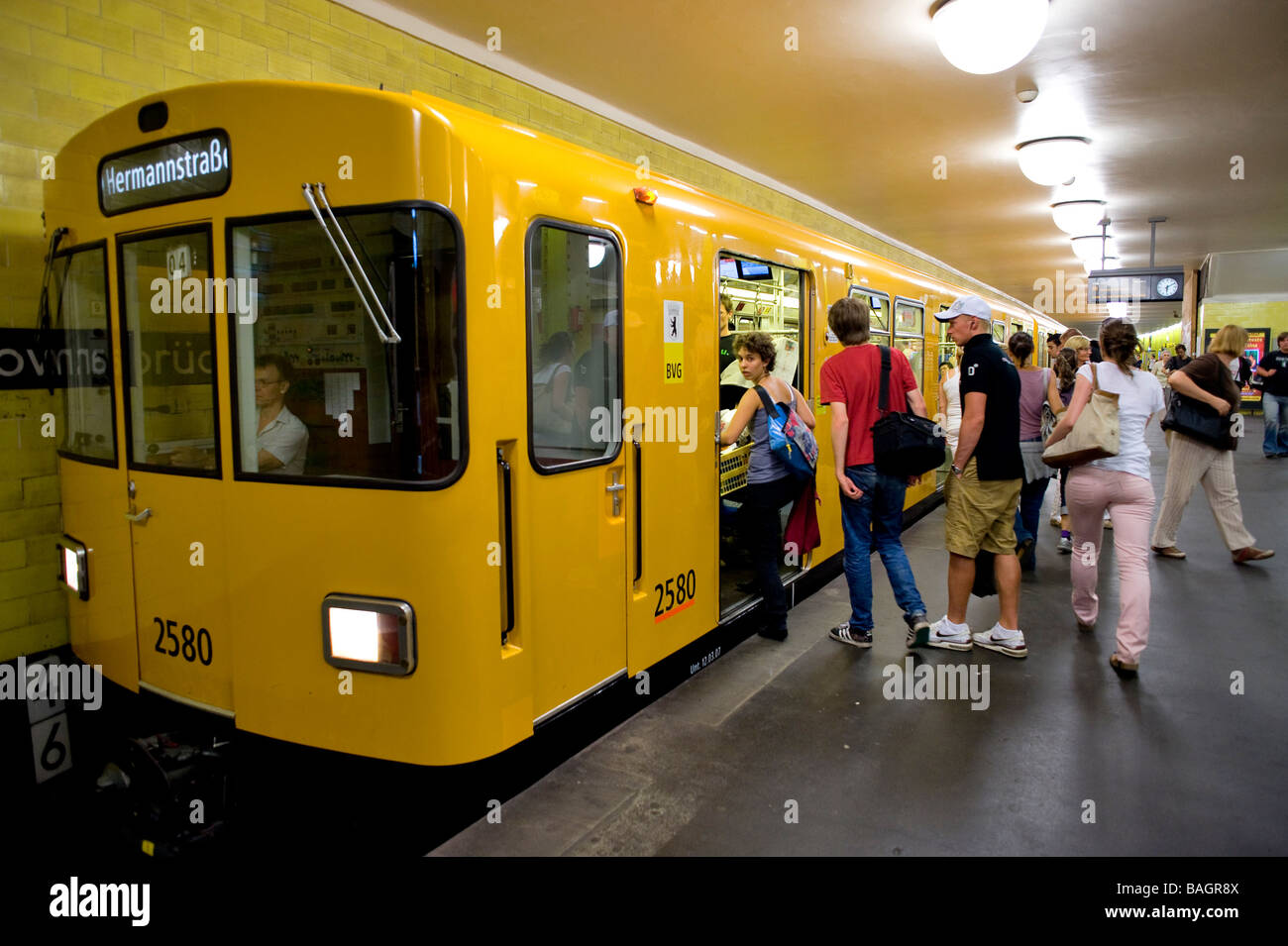 Germany, Berlin, subway Stock Photo - Alamy