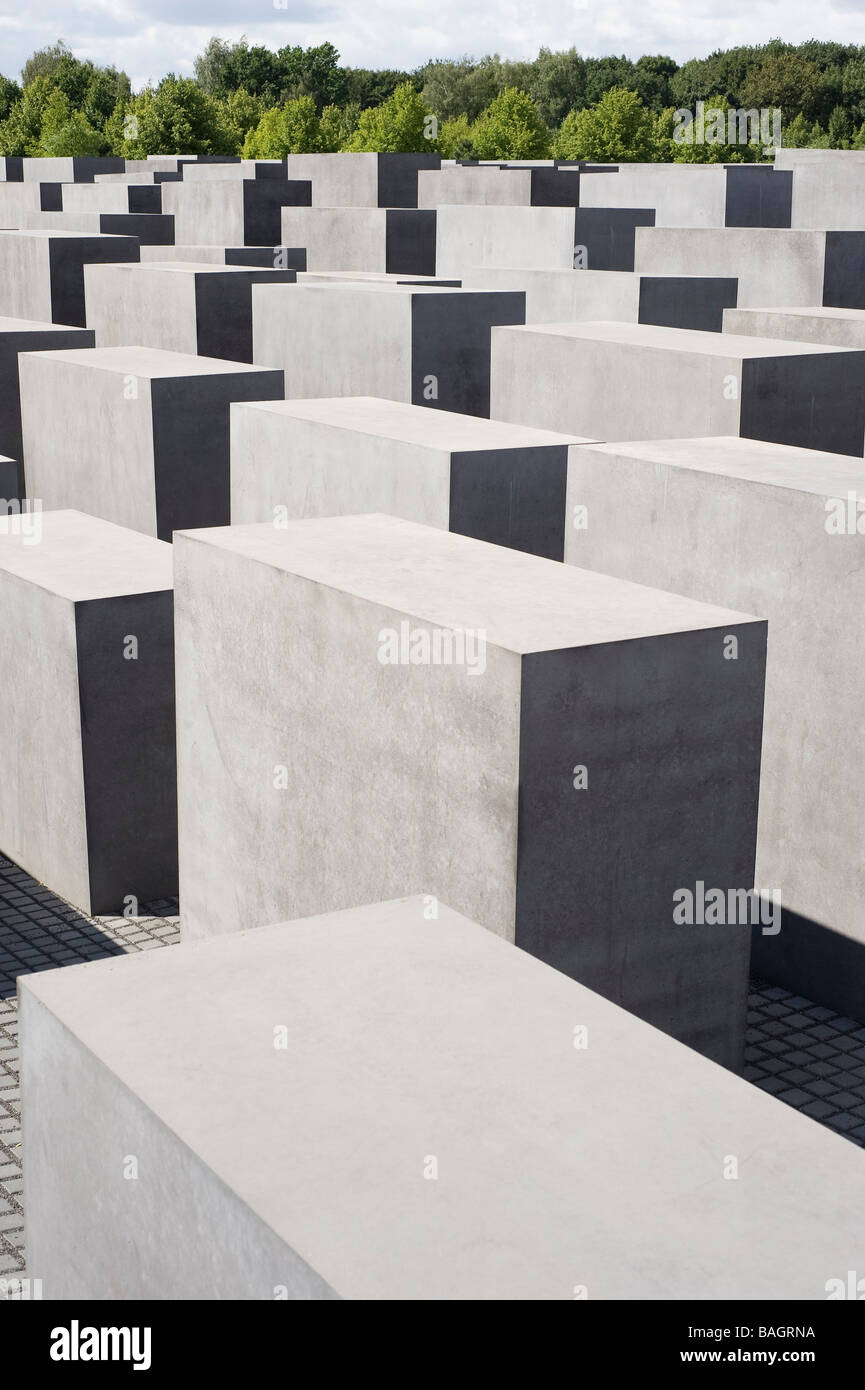 Germany, Berlin, Mitte district, Mahnmal-Holocaust, Memorial for ...