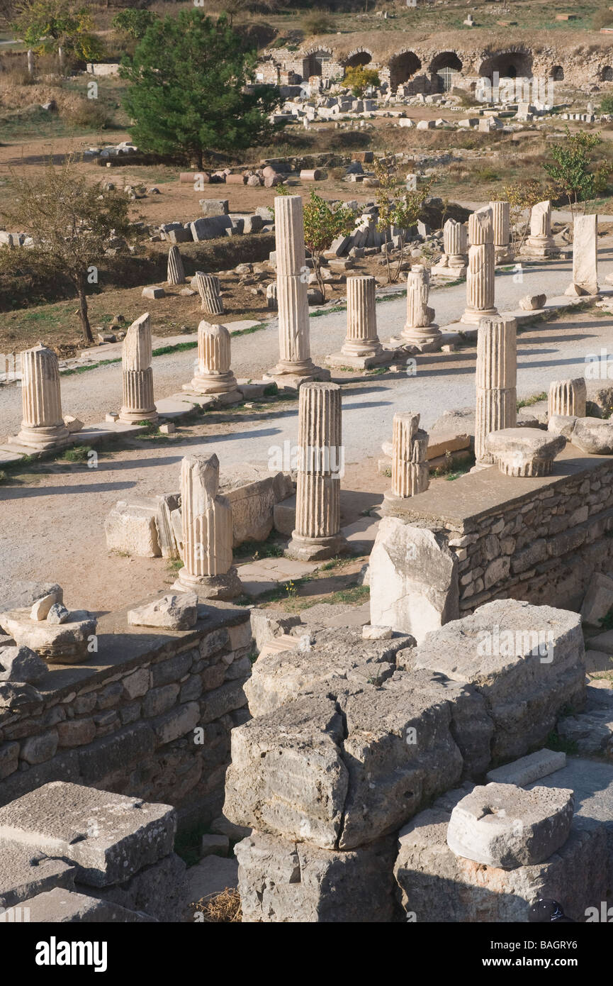 Curetes street in ancient hi-res stock photography and images - Alamy