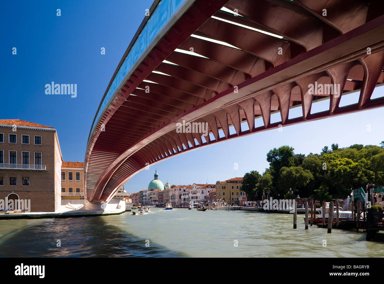 Constitution Bridge, Venice, Italy, 2008 Stock Photo - Alamy
