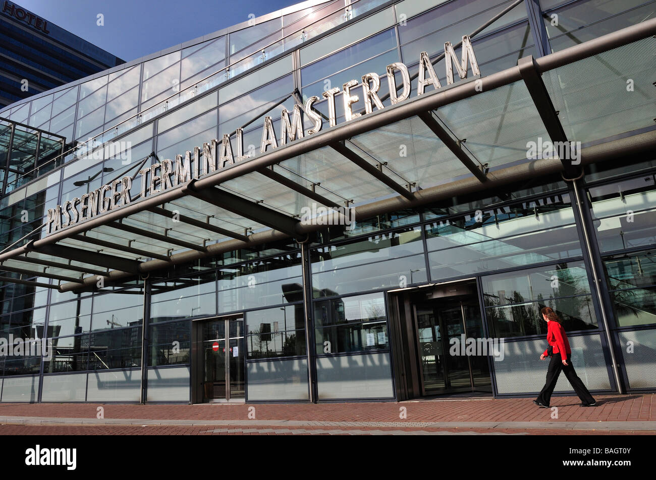 The Amsterdam Passengers Terminal Stock Photo - Alamy