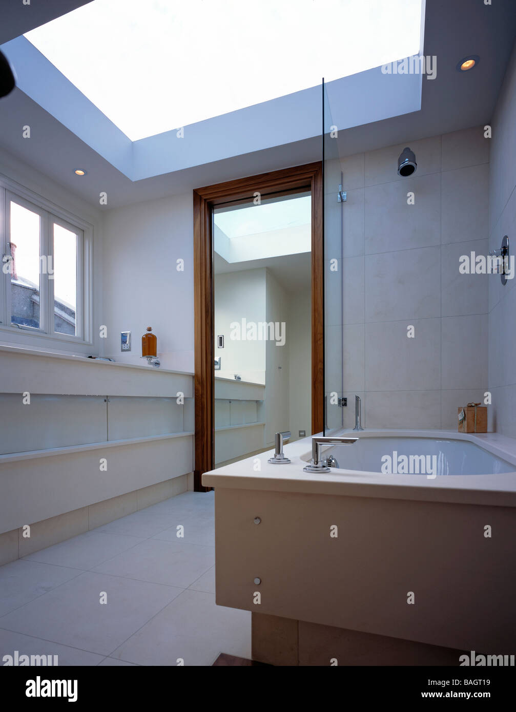 private house interior view - bathroom Stock Photo - Alamy