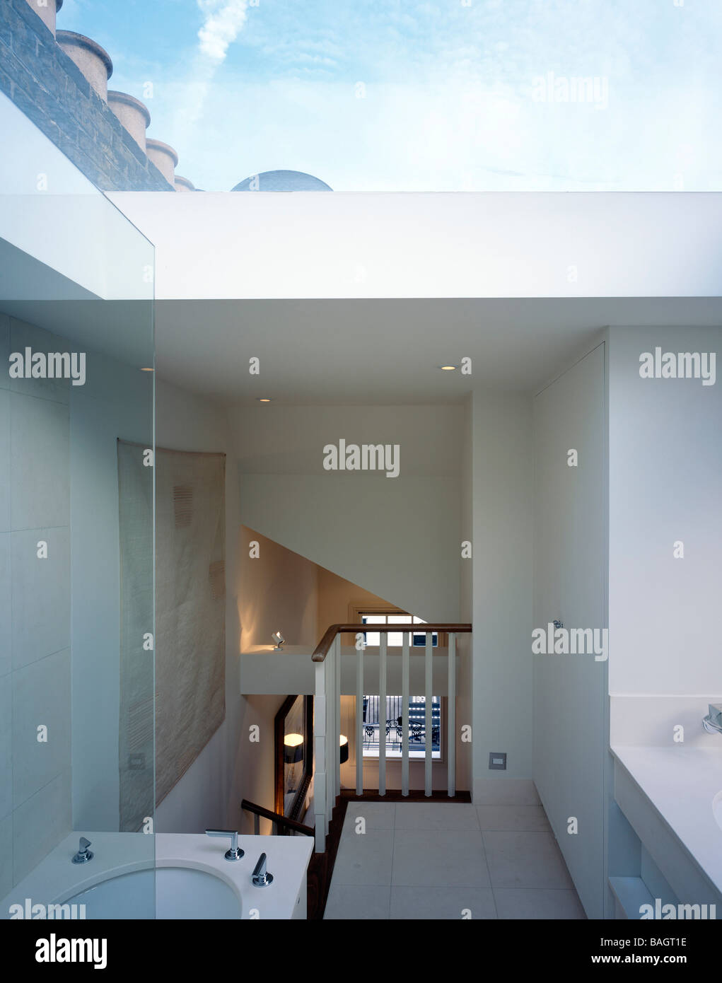 private house interior view - bathroom Stock Photo - Alamy