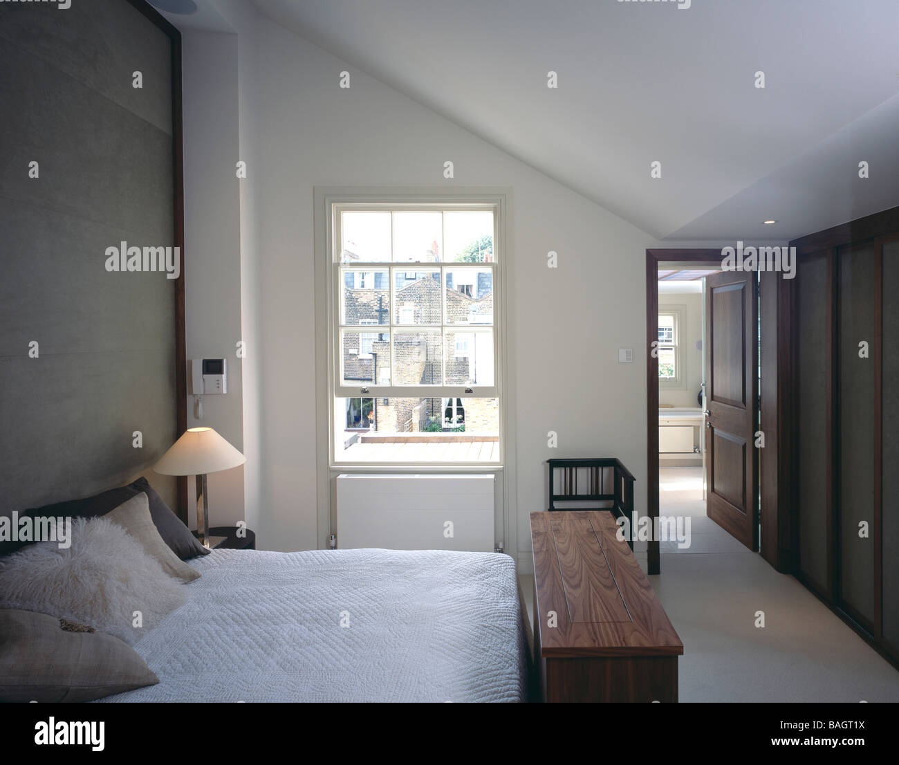private house interior view - bedroom Stock Photo - Alamy