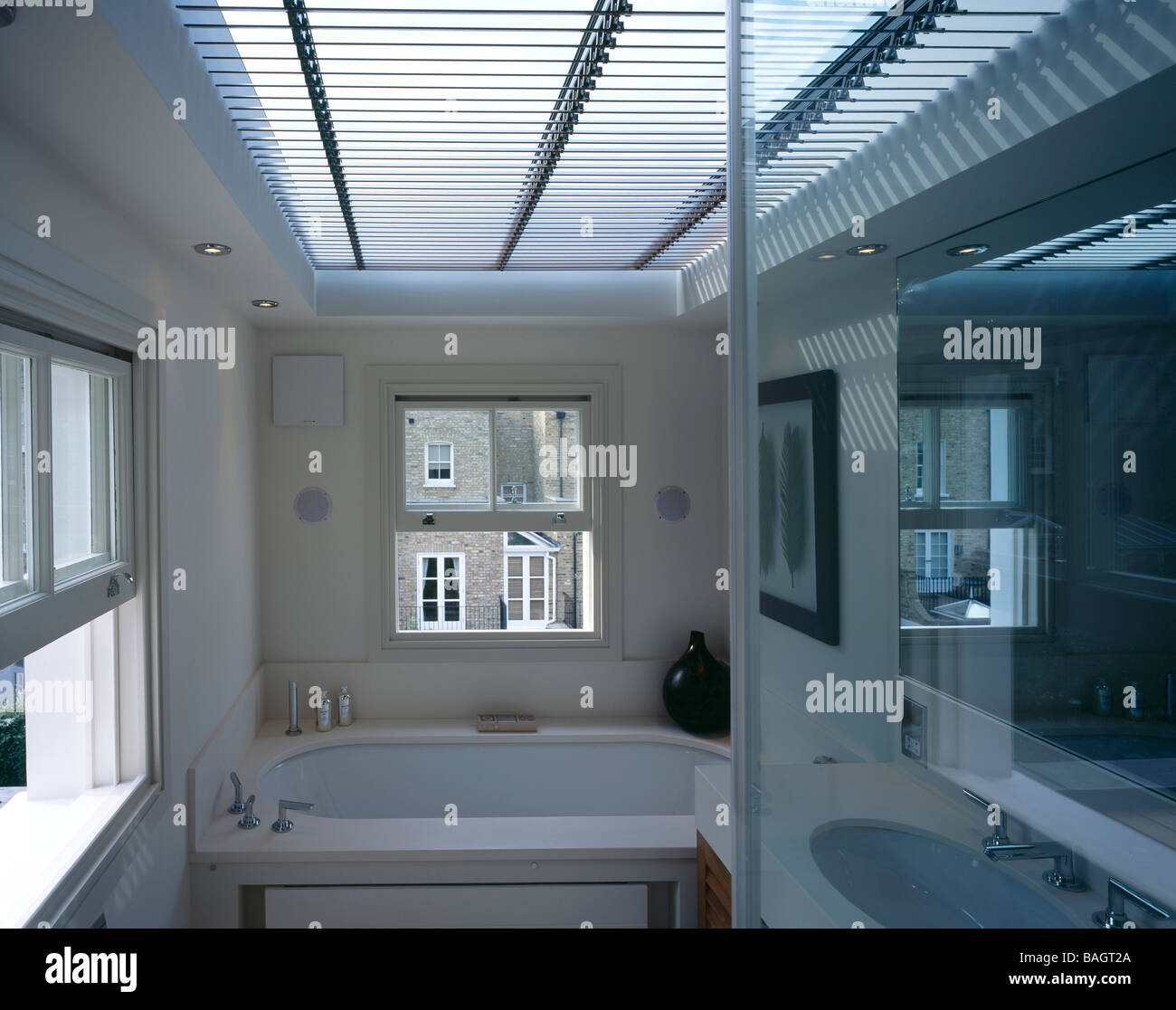 private house interior view - bathroom Stock Photo - Alamy