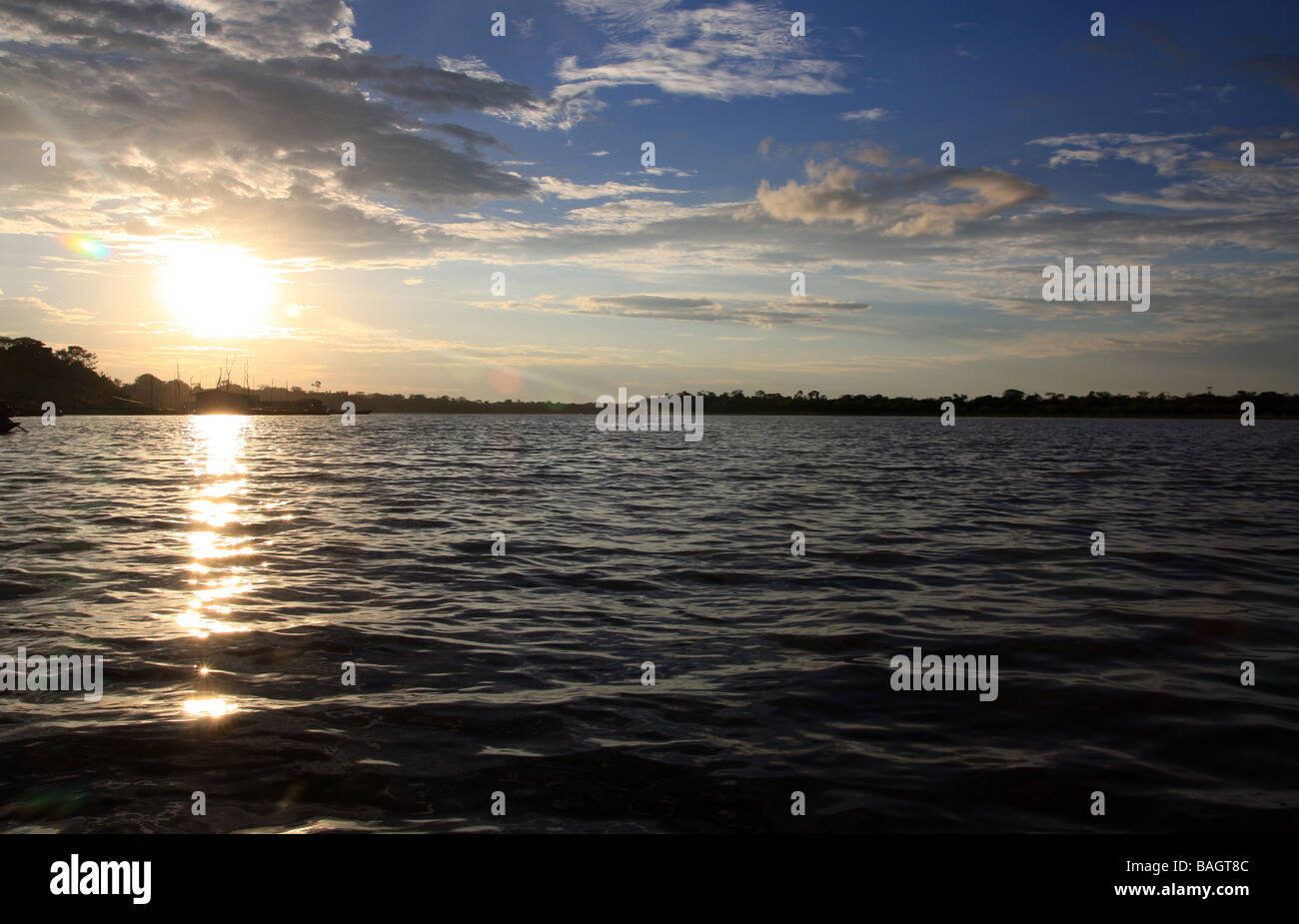 Amazon peru sunset hi-res stock photography and images - Alamy