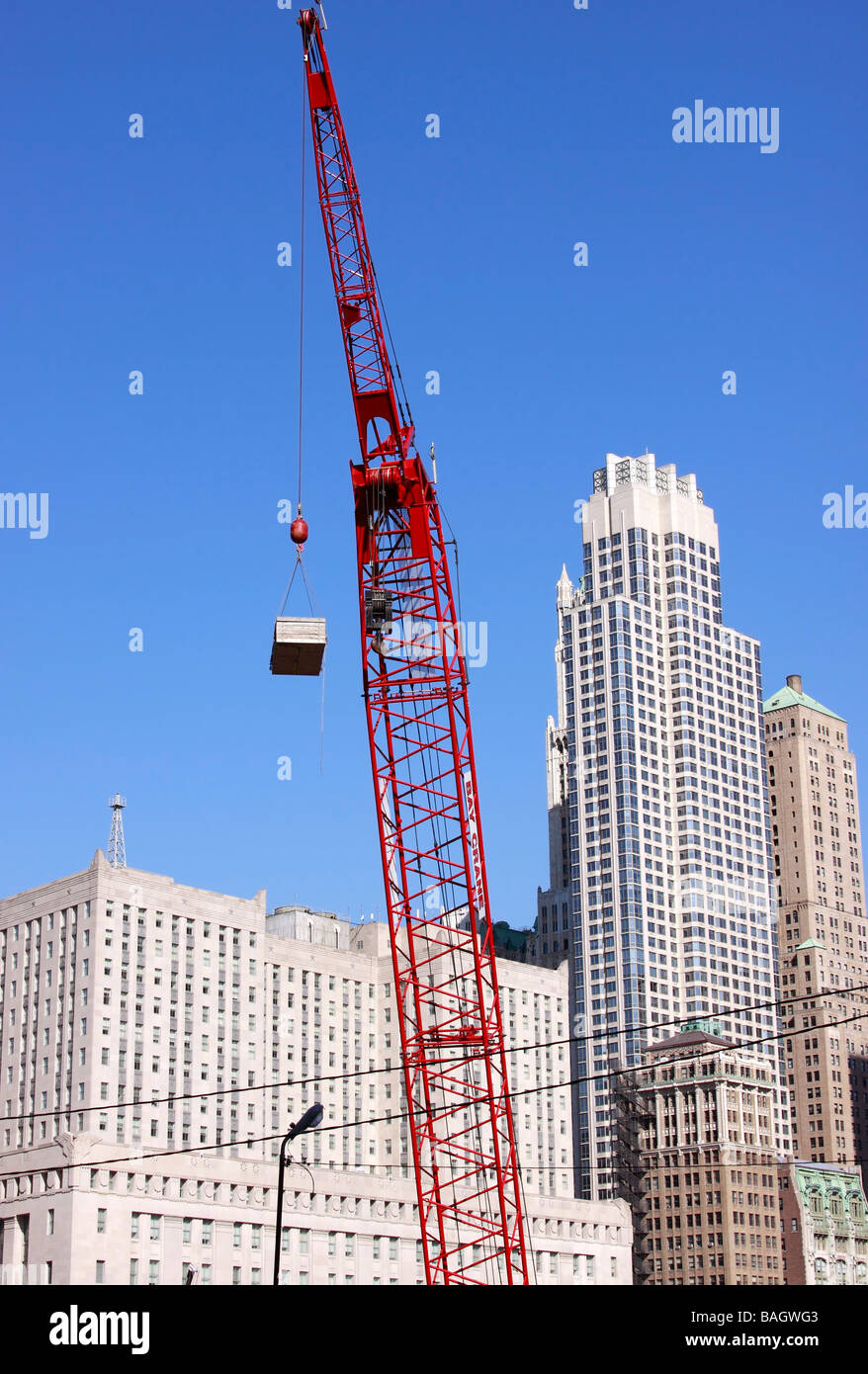 Freedom tower construction hi-res stock photography and images - Alamy
