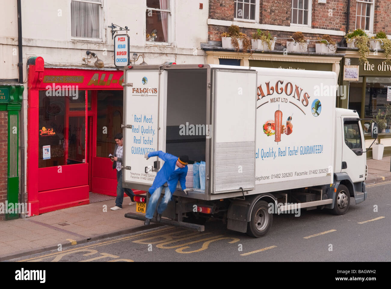 Meat lorry hi-res stock photography and images - Alamy