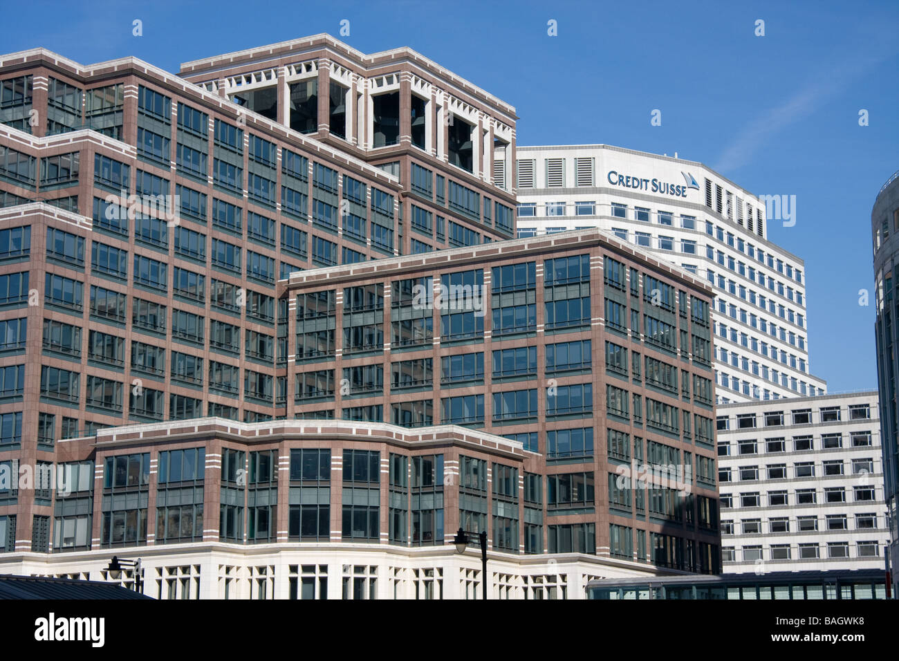 modern high rise banking commerce offices building Stock Photo - Alamy
