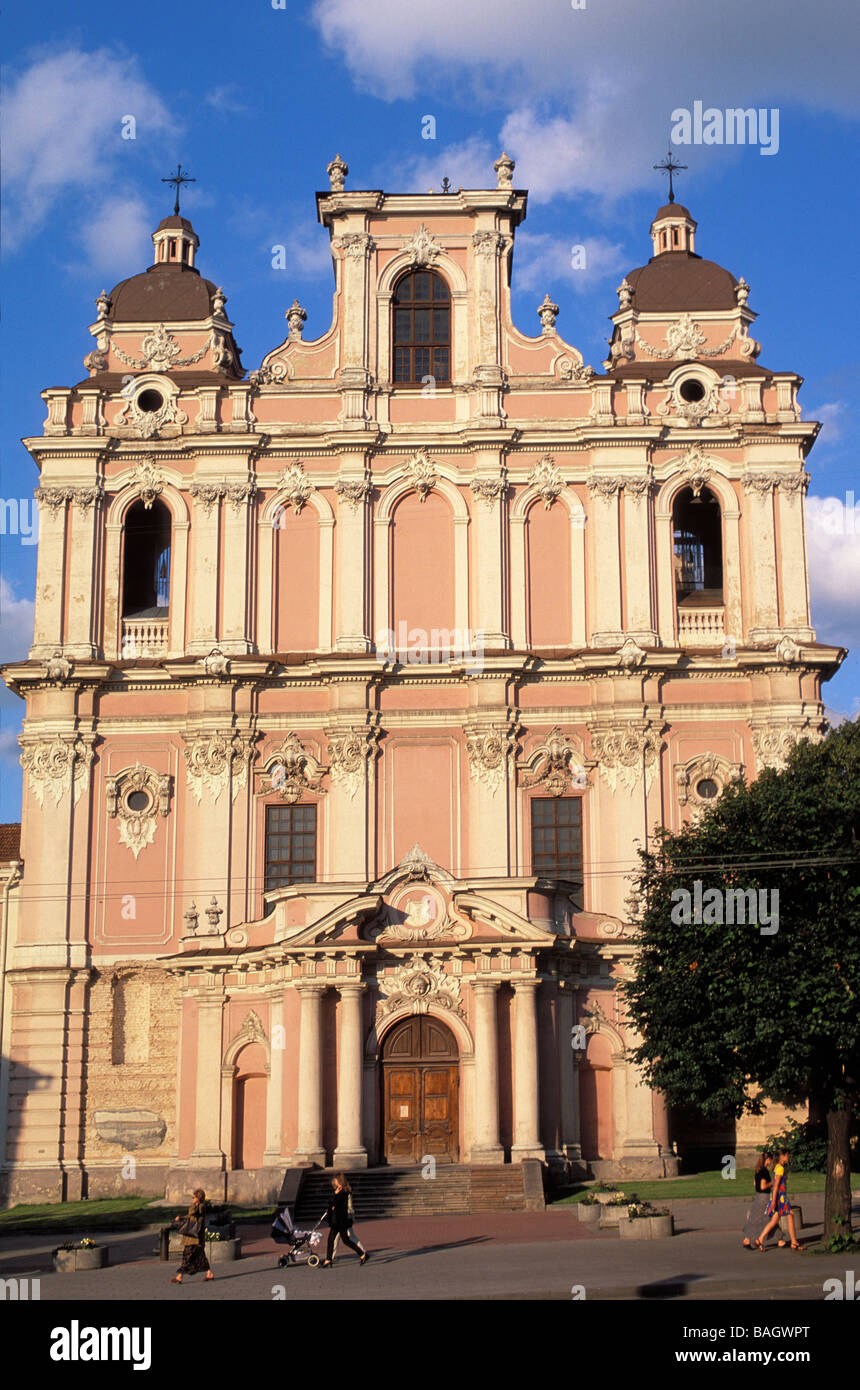 Lithuania, Vilnius, historical centre listed as World Heritage by ...