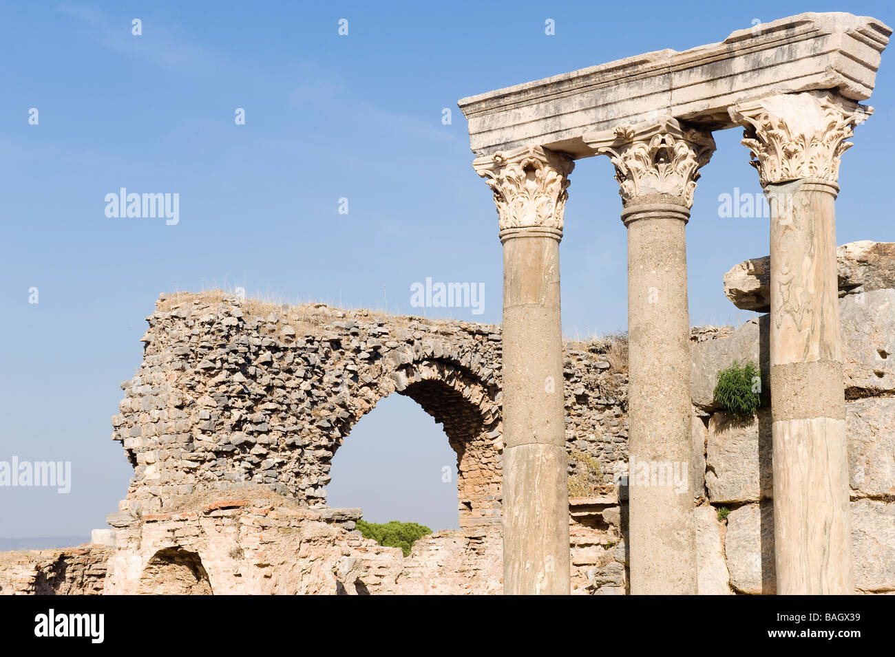 Hadrian Temple Ephesus Turkey Stock Photo - Alamy