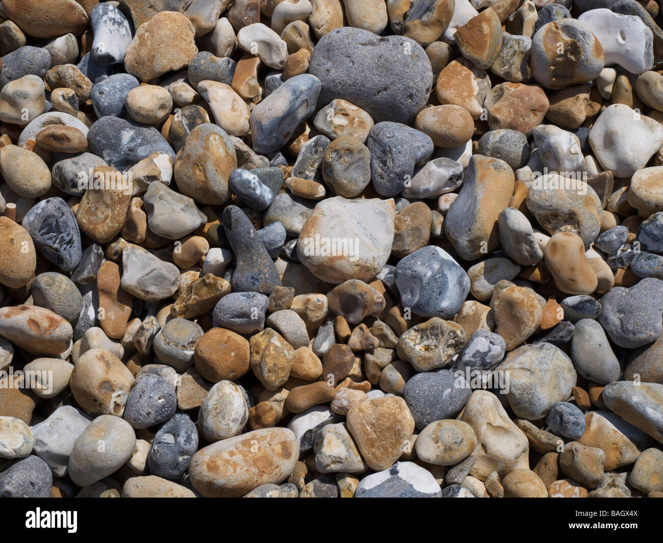 Pebbles on a beach Stock Photo - Alamy