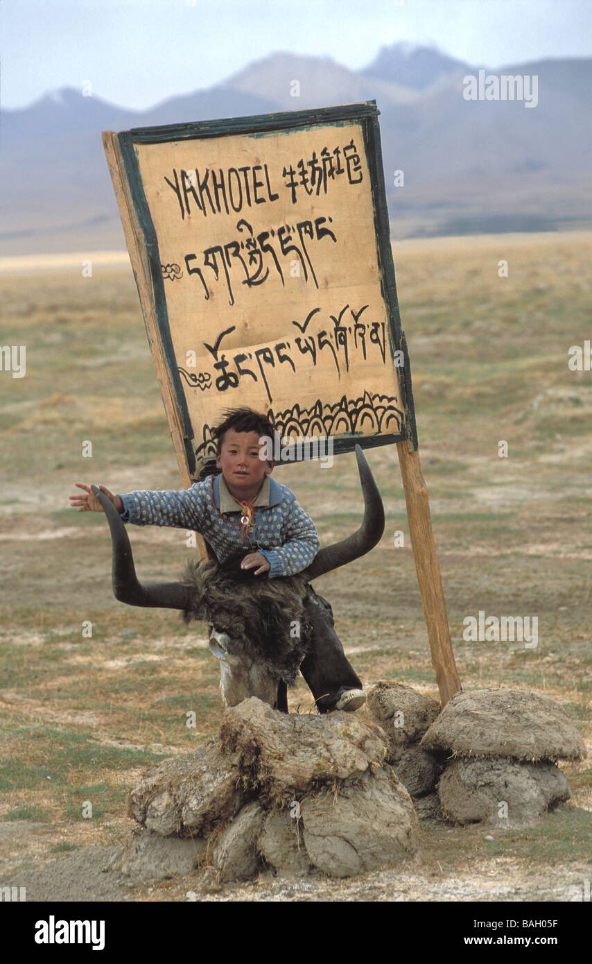 China, Tibet Autonomous Region, Ngari Prefecture, Bunsum Stock Photo ...