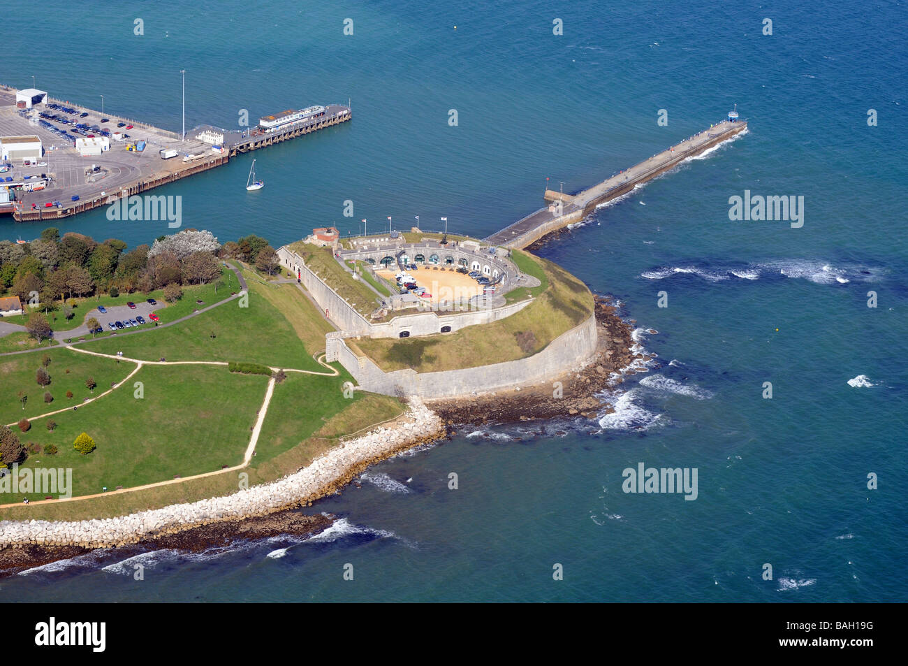 Nothe Fort, Weymouth, Dorset, Britain, UK Stock Photo - Alamy