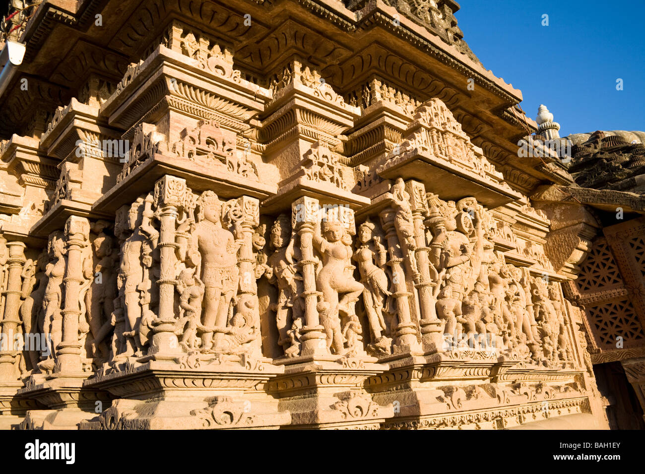 Stone carvings, Sachiya Mata Temple, Osian, near Jodhpur, Rajasthan ...