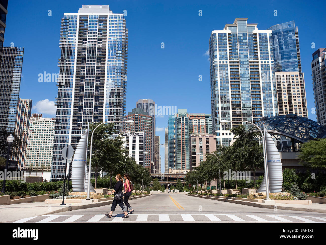 United States, Illinois, Chicago, Loop District Stock Photo - Alamy