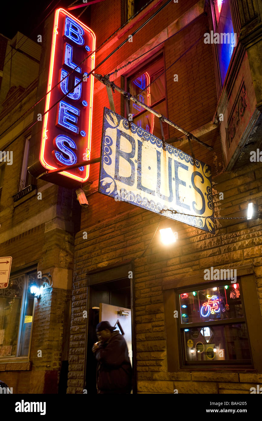 B l u e s chicago hi-res stock photography and images - Alamy