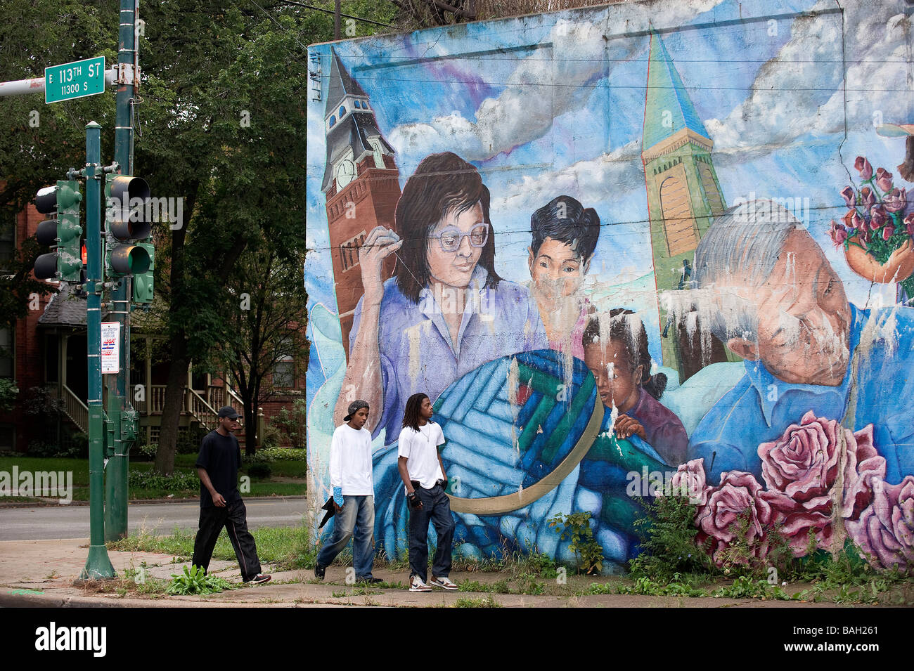 Chicago mural hi-res stock photography and images - Alamy