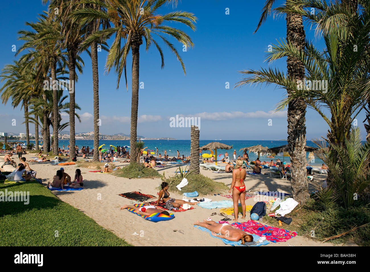 Playa den bossa beach hi-res stock photography and images - Alamy