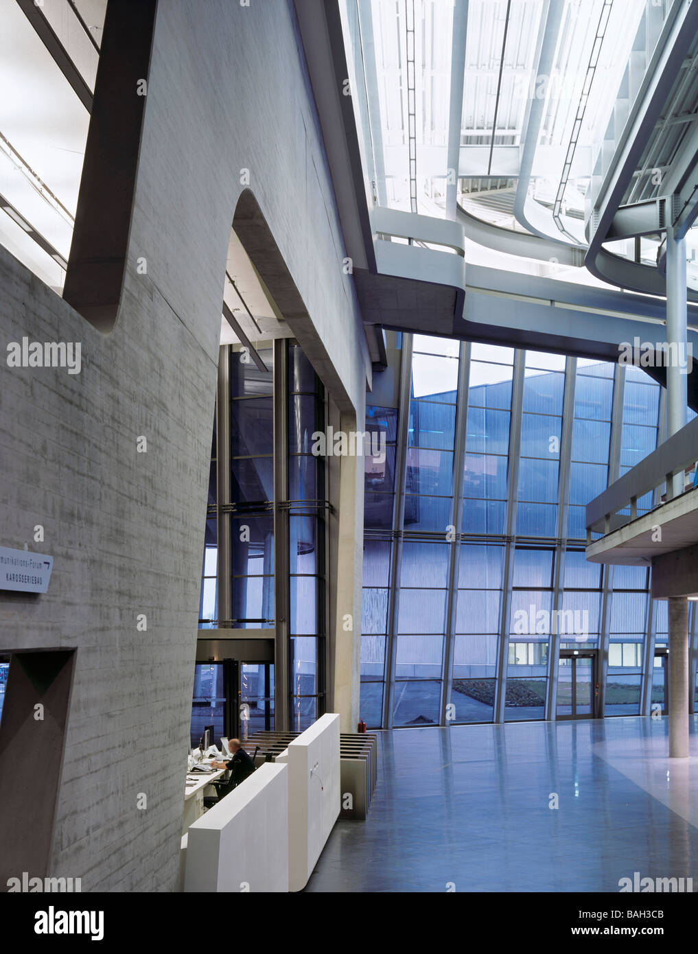 Bmw Plant Leipzig Central Building, Leipzig, Germany, Zaha Hadid, Bmw ...