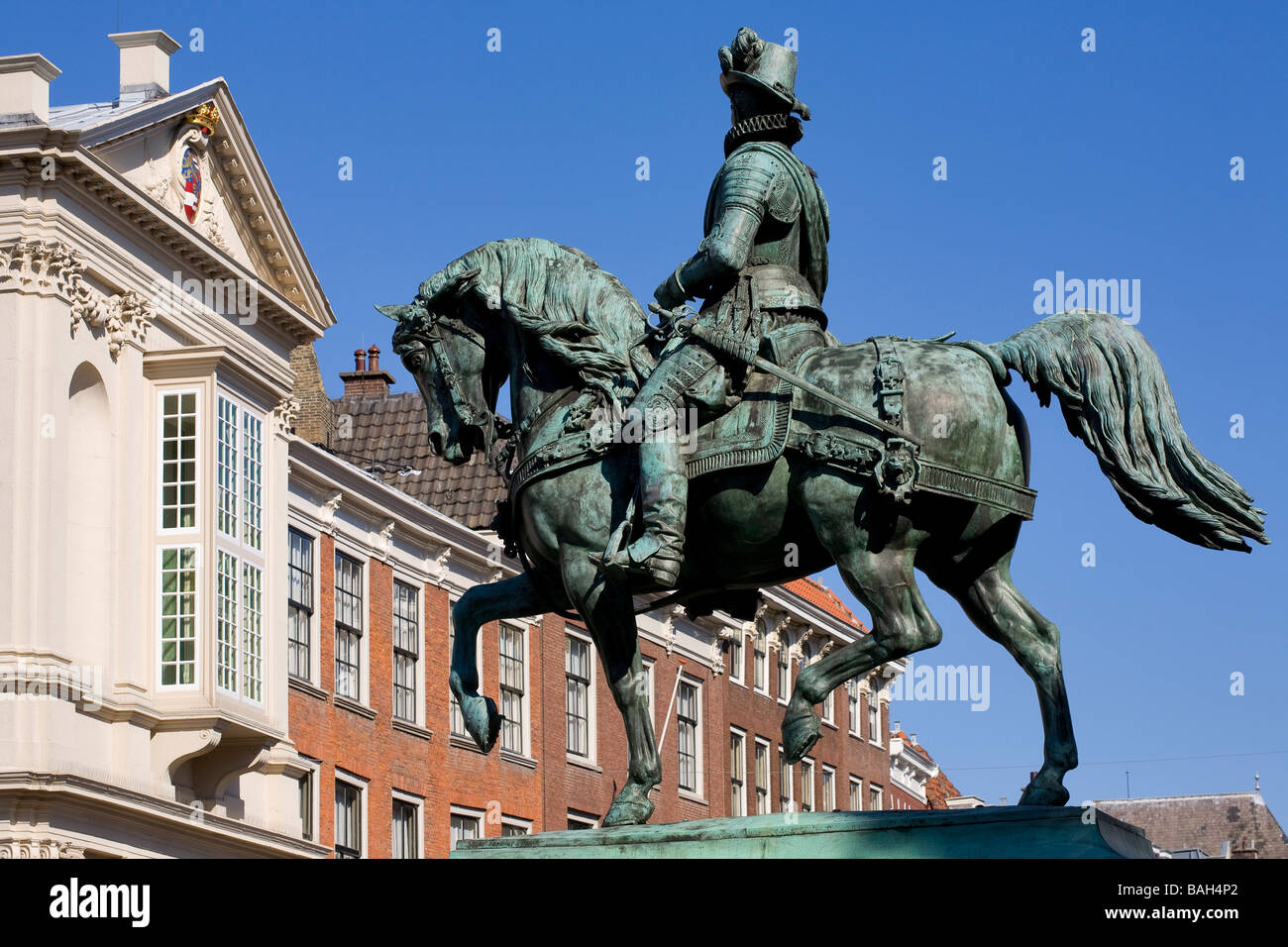 Netherlands, Southern Holland Province, The Hague, statue of William I ...