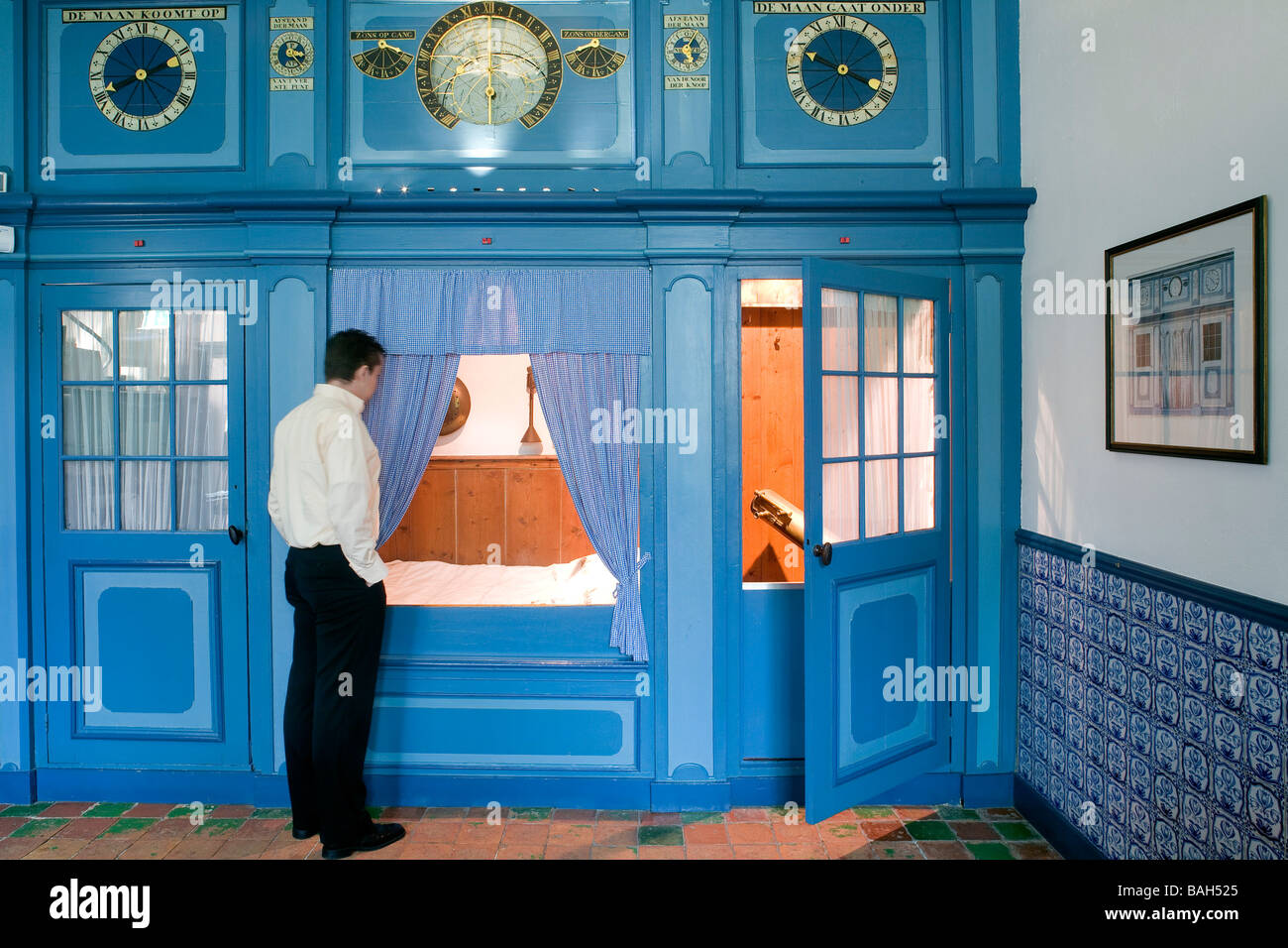 Netherlands, Friesland Province, Franeker, Eise Eisinga Planetarium ...