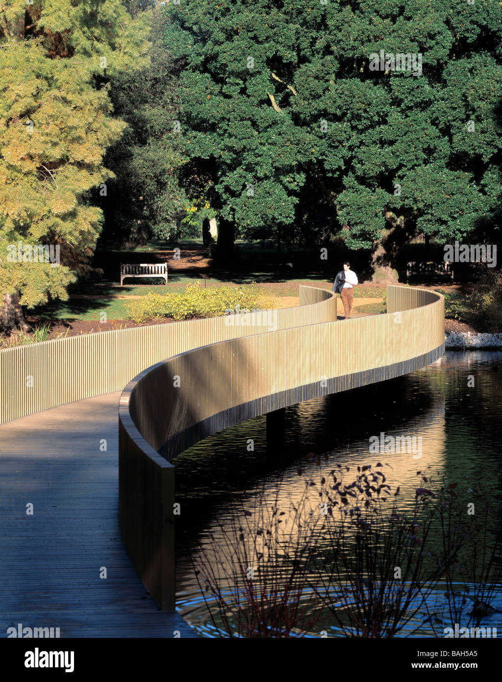 Sackler Crossing Bridge, London, United Kingdom, John Pawson, Sackler ...