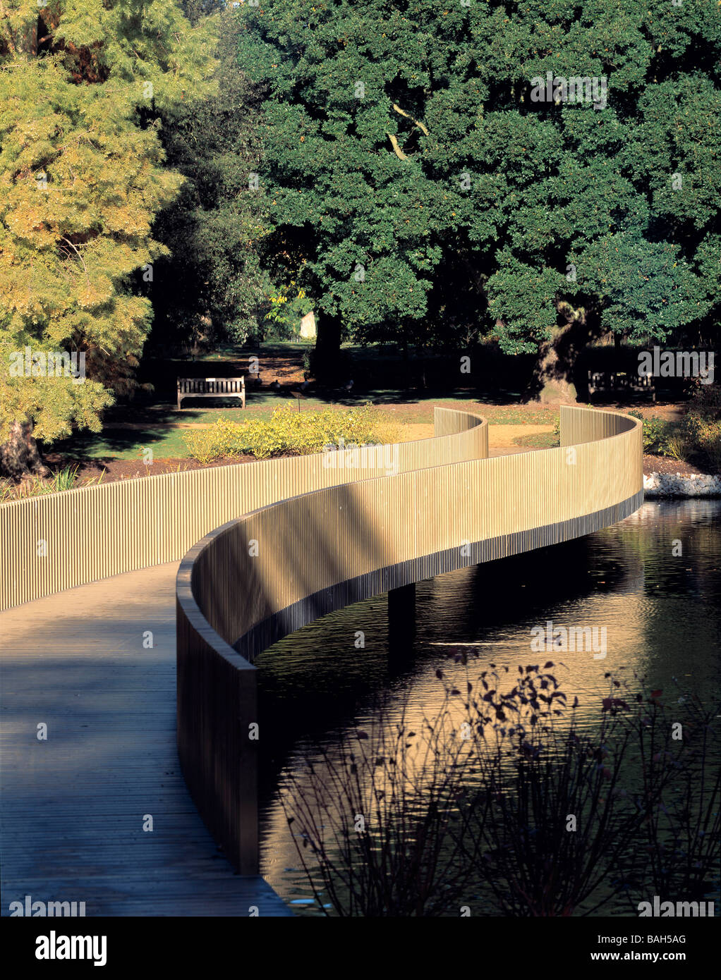 Sackler Crossing Bridge, London, United Kingdom, John Pawson, Sackler ...