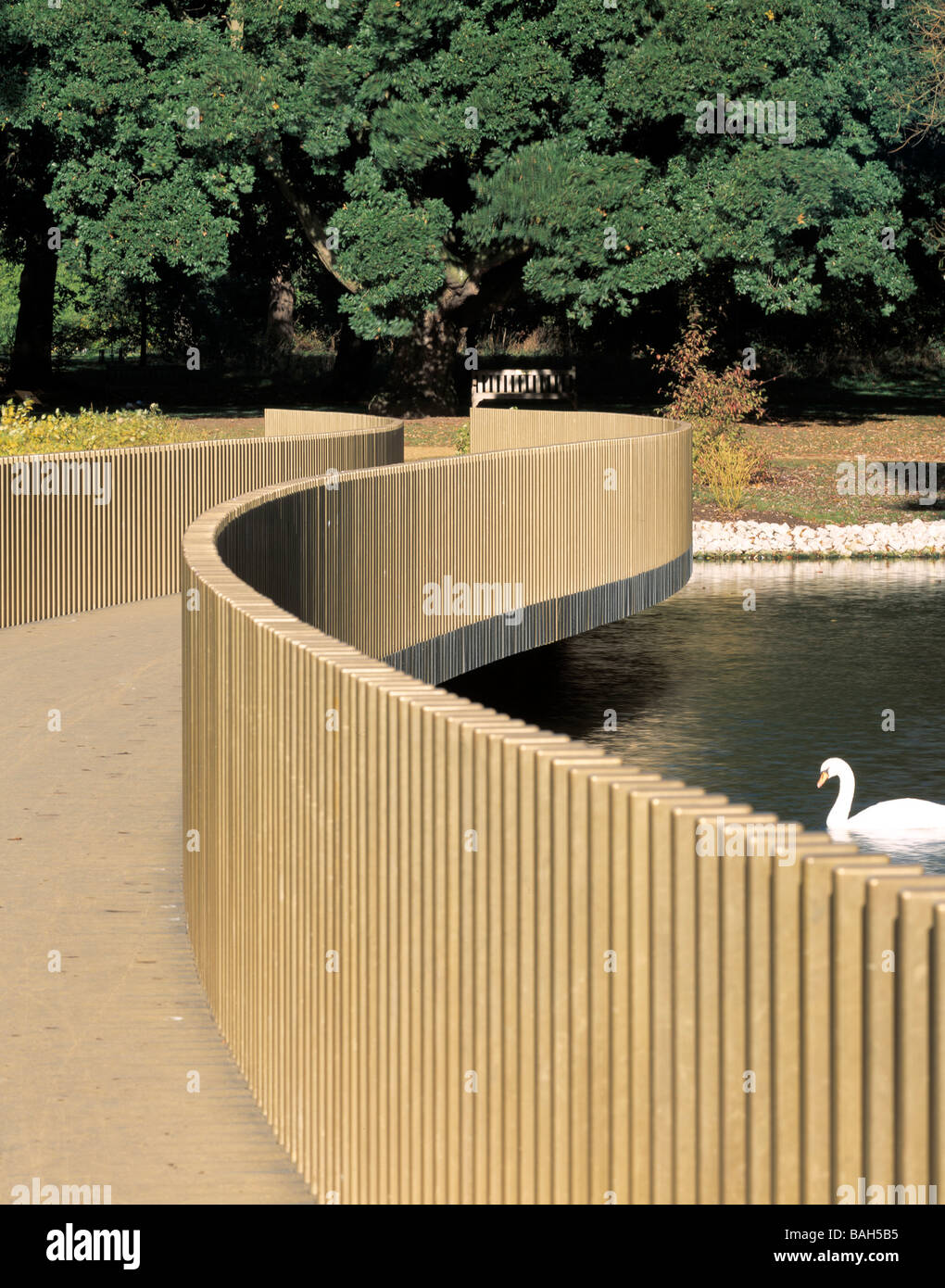 Sackler Crossing Bridge, London, United Kingdom, John Pawson, Sackler ...