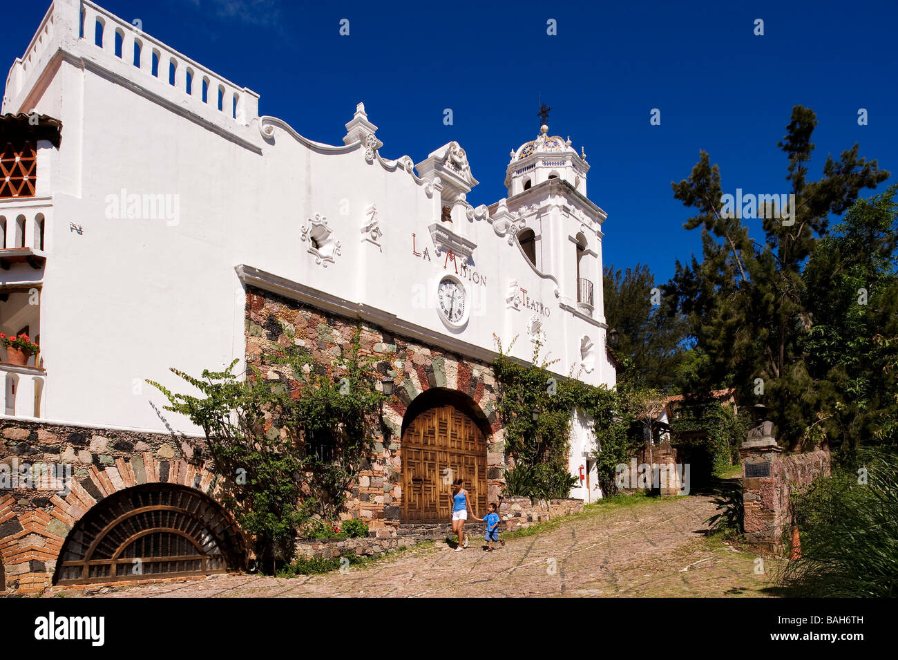 Mexico, Guerrero state, Taxco, Posada La Misión Hotel Stock Photo - Alamy