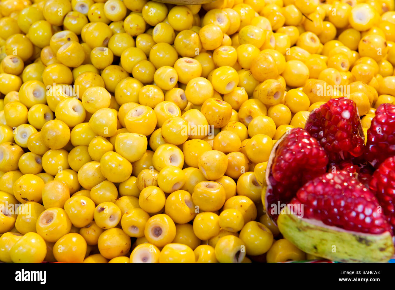 Mexico, Guerrero state, Taxco, the market, fruit, nach Stock Photo - Alamy