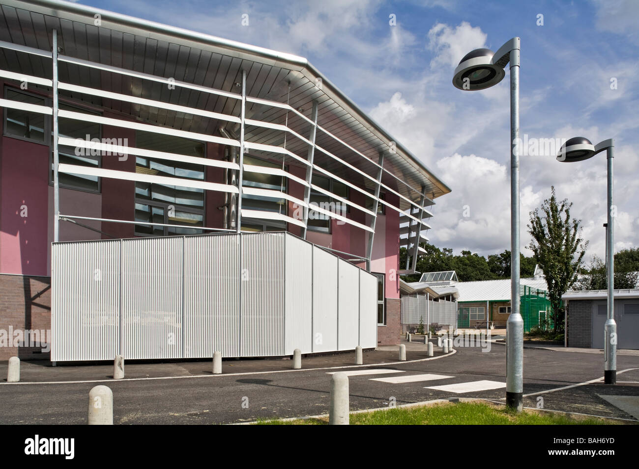 NEW WOODLANDS SCHOOL, DLA ARCHITECTURE, BROMLEY, UNITED KINGDOM Stock ...