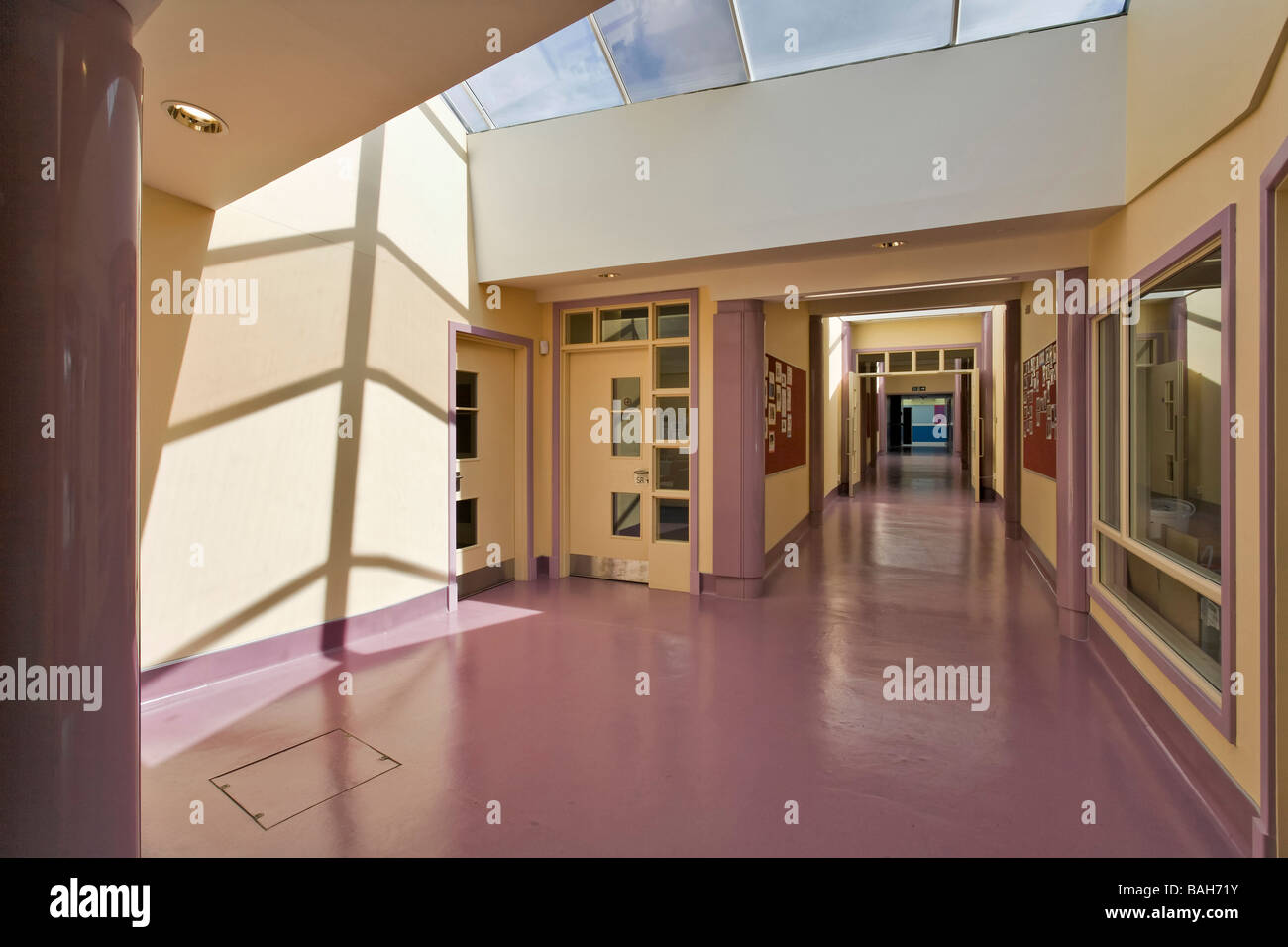 NEW WOODLANDS SCHOOL, DLA ARCHITECTURE, BROMLEY, UNITED KINGDOM Stock ...