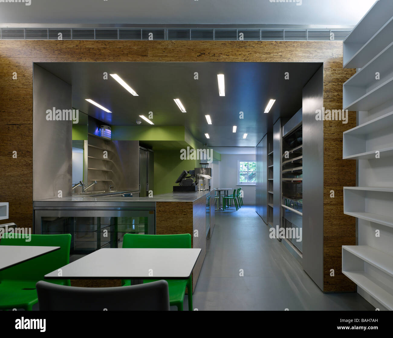 FITNESS CAFE, DMD ARCHITECTS, LONDON, UNITED KINGDOM Stock Photo - Alamy