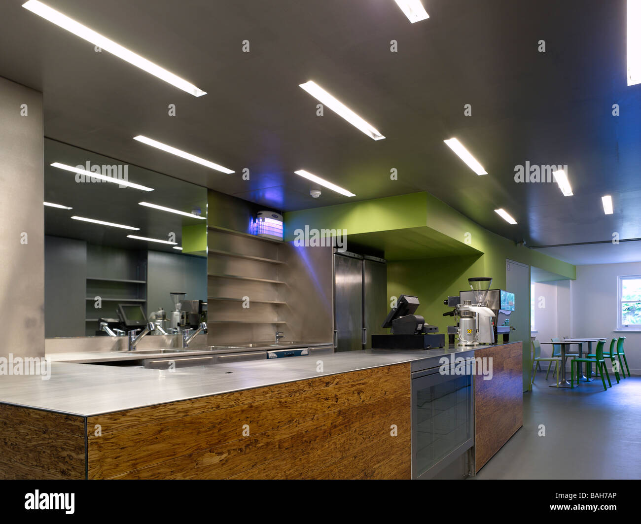 FITNESS CAFE, DMD ARCHITECTS, LONDON, UNITED KINGDOM Stock Photo - Alamy