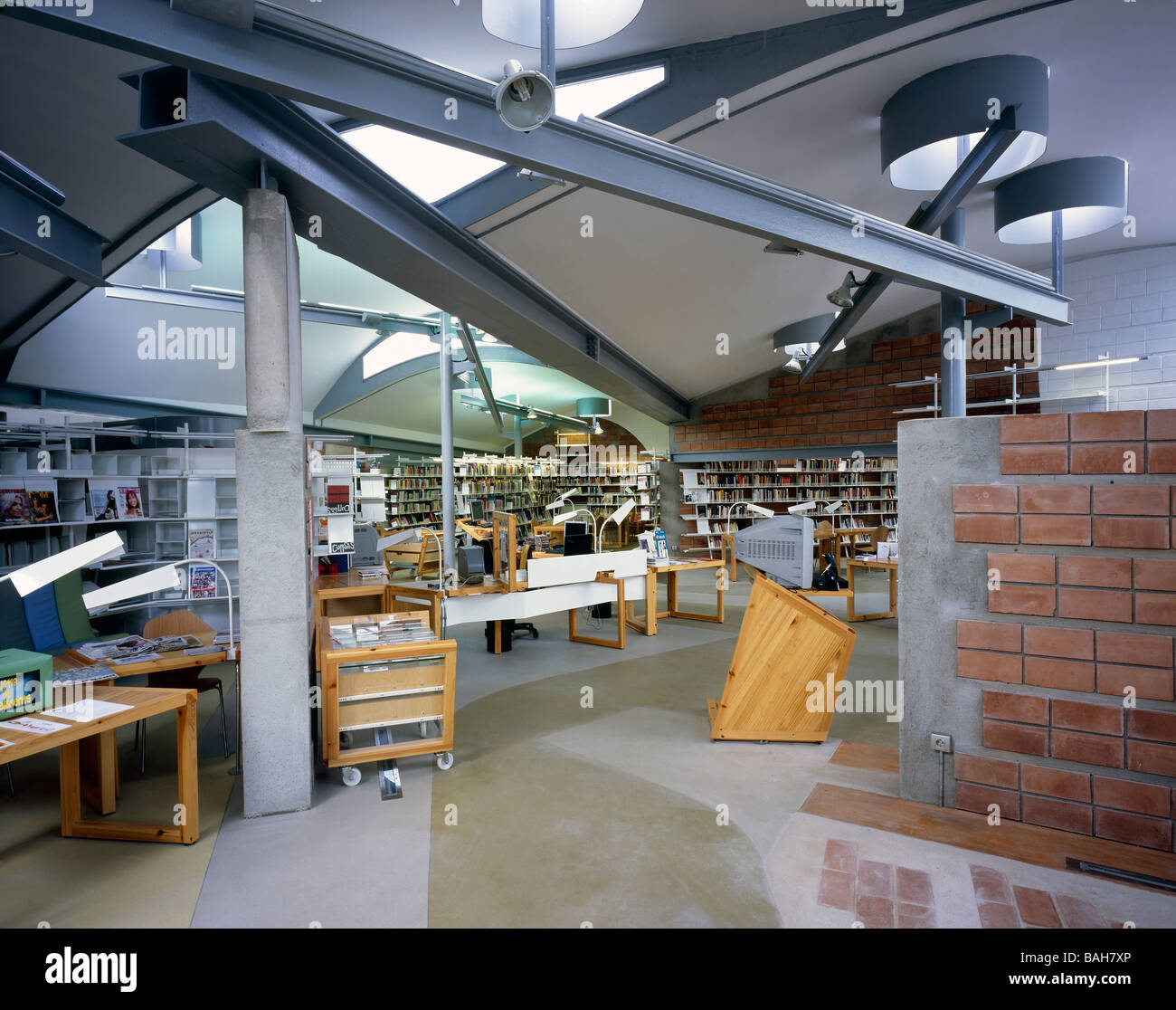 Palafolls Public Library, Barcelona, Spain, Embt Arquitectes Associats ...