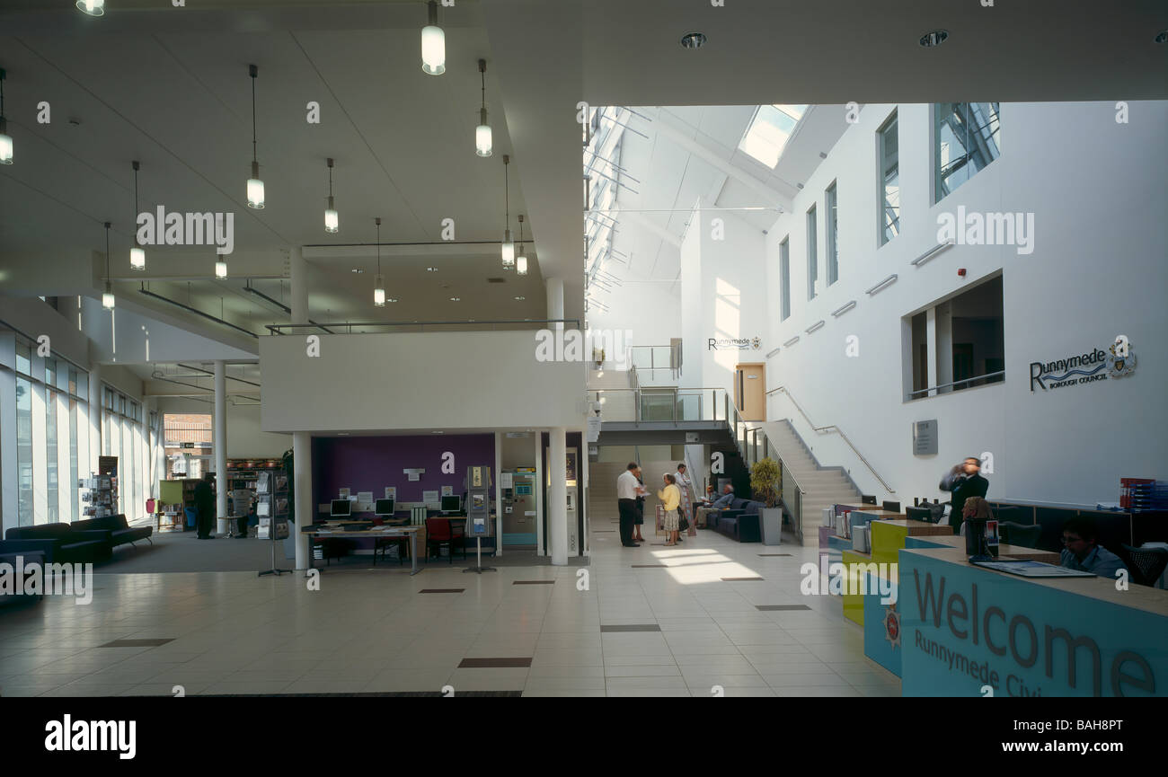 RUNNYMEDE CIVIC CENTRE, FEILDEN CLEGG ARCHITECTS, ADDLESTONE, UNITED ...