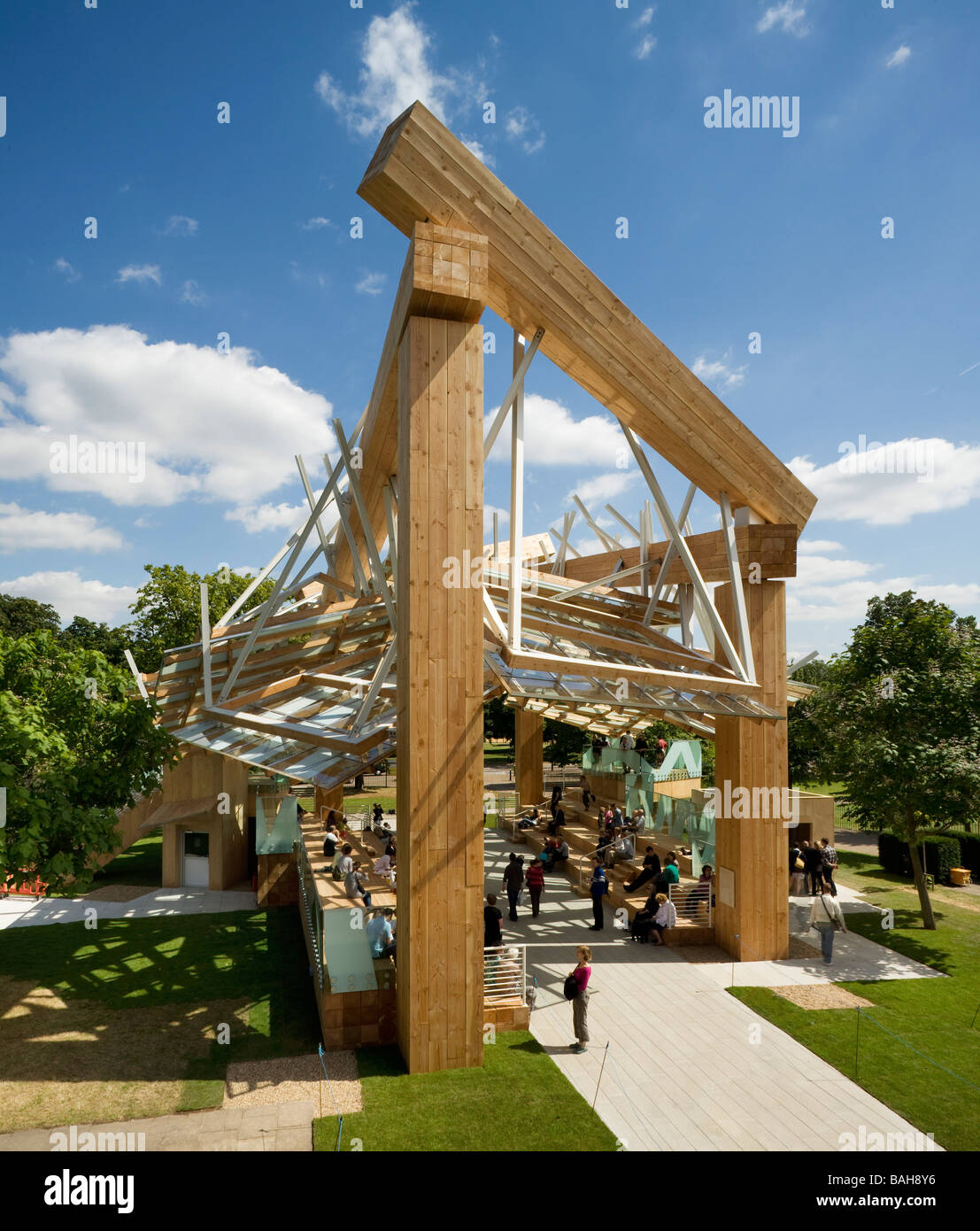 SERPENTINE GALLERY SUMMER PAVILION 2008, FRANK GEHRY, LONDON, UNITED ...