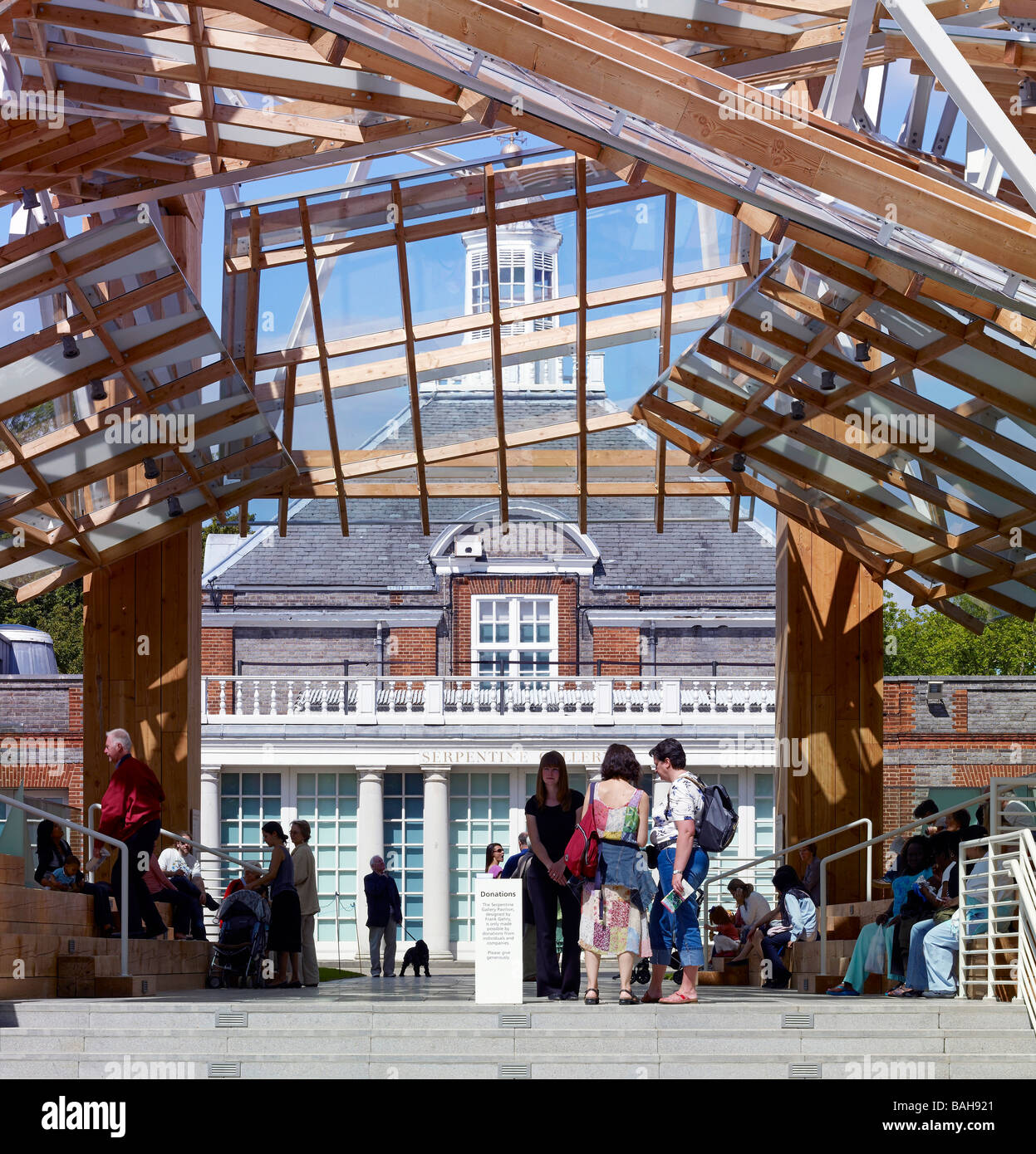 SERPENTINE GALLERY SUMMER PAVILION 2008, FRANK GEHRY, LONDON, UNITED ...