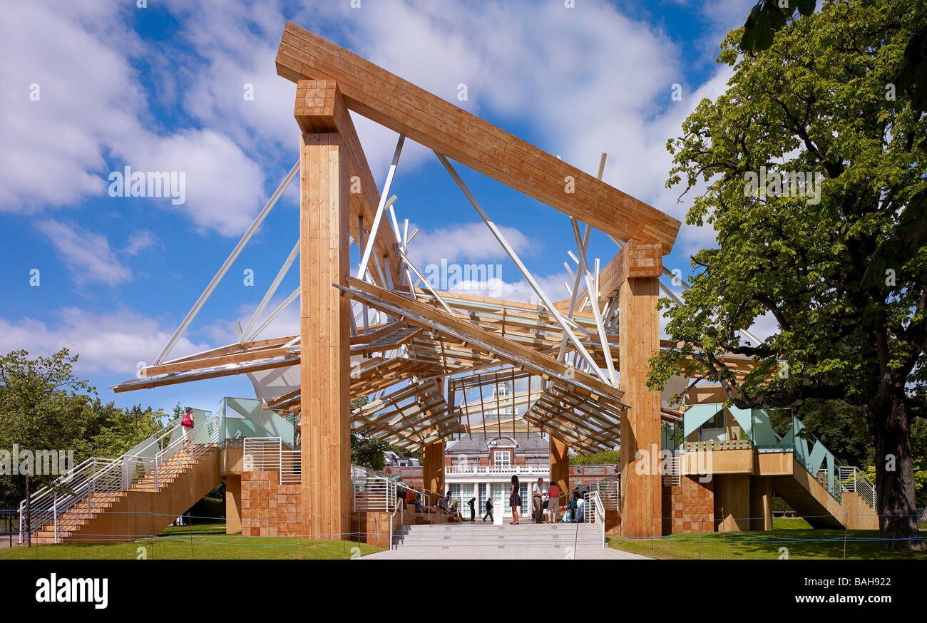 SERPENTINE GALLERY SUMMER PAVILION 2008, FRANK GEHRY, LONDON, UNITED ...