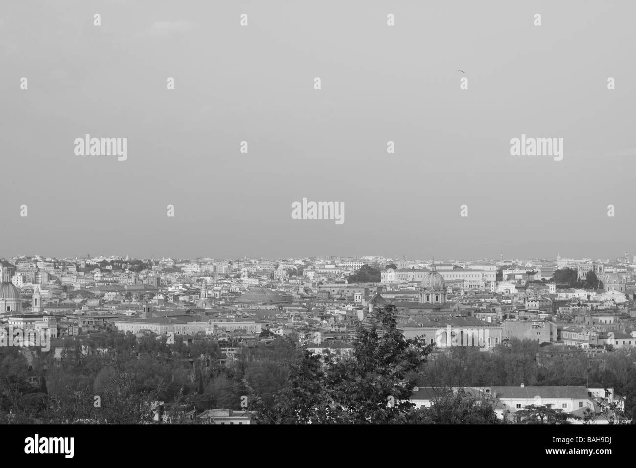 View of Rome from the Gianicolo hill. Rome, Italy Stock Photo - Alamy