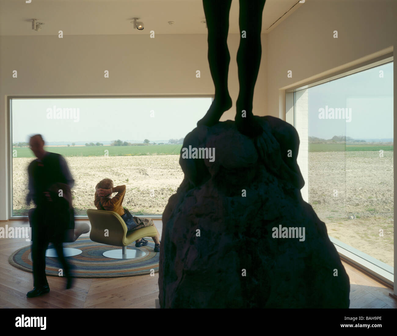 FUGLSANG KUNSTMUSEUM, TONY FRETTON ARCHITECTS, TOREBY, DENMARK Stock ...