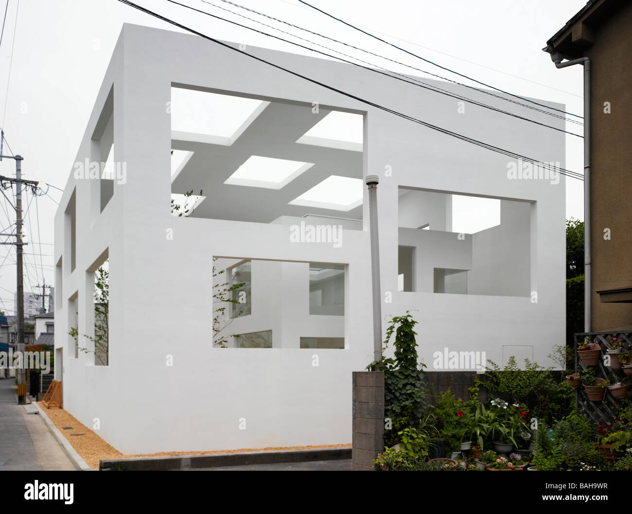N HOUSE, SOU FUJIMOTO ARCHITECTS, OITA, JAPAN Stock Photo - Alamy