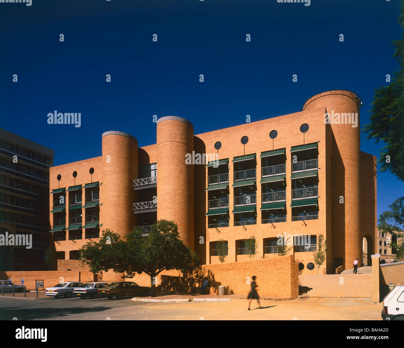 SANDTON LIBRARY, GAPP ARCHITECTS, JOHANNESBURG, SOUTH AFRICA Stock ...