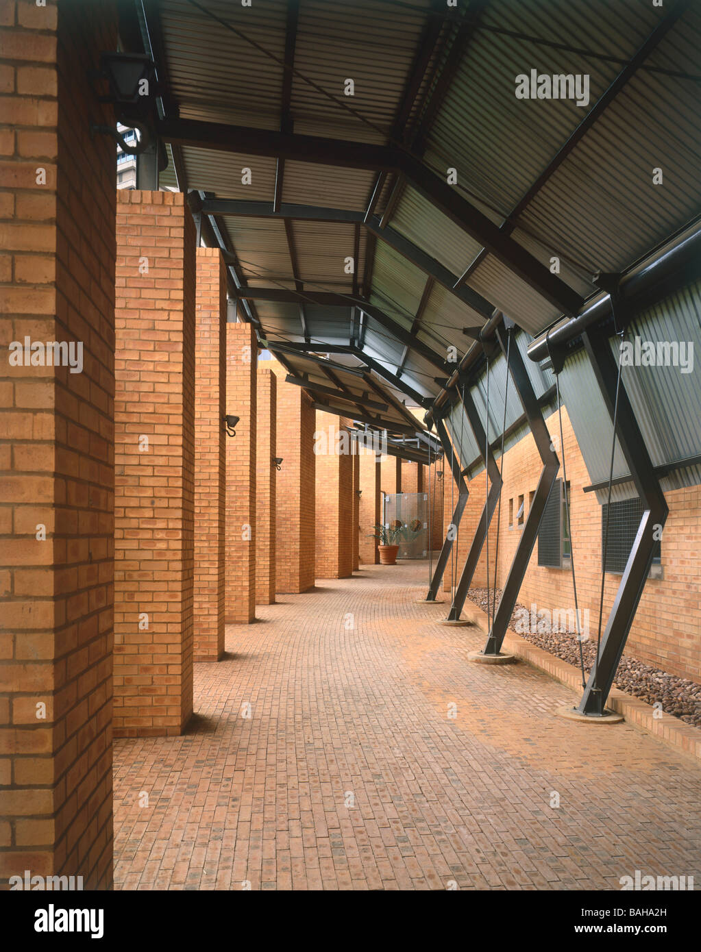 SANDTON LIBRARY, GAPP ARCHITECTS, JOHANNESBURG, SOUTH AFRICA Stock ...