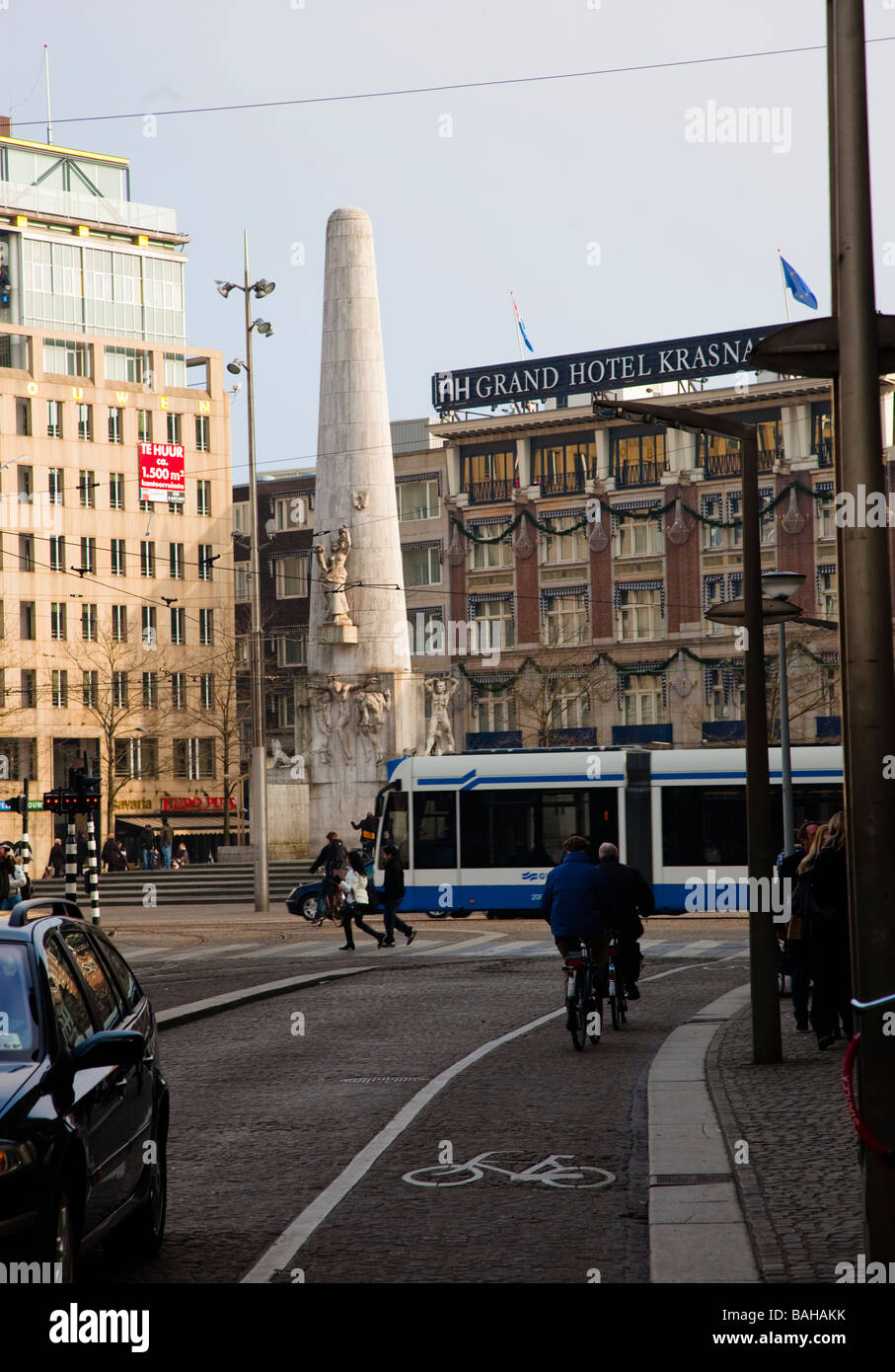 Dam Square, Amsterdam, Netherlands Stock Photo - Alamy