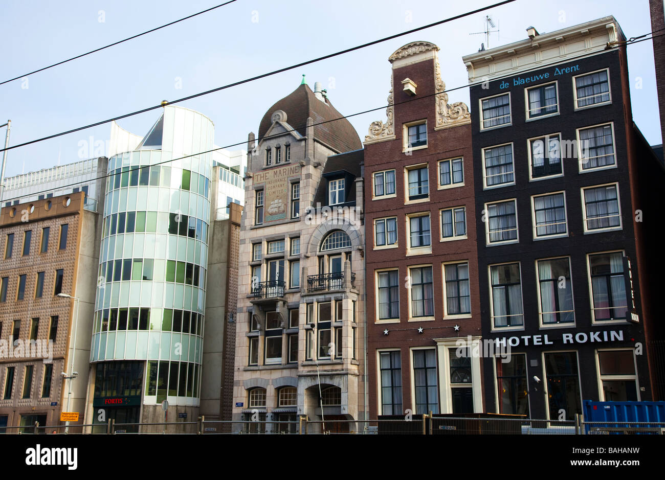 Typical Architecture of Amsterdam Buildings, Netherlands Stock Photo ...