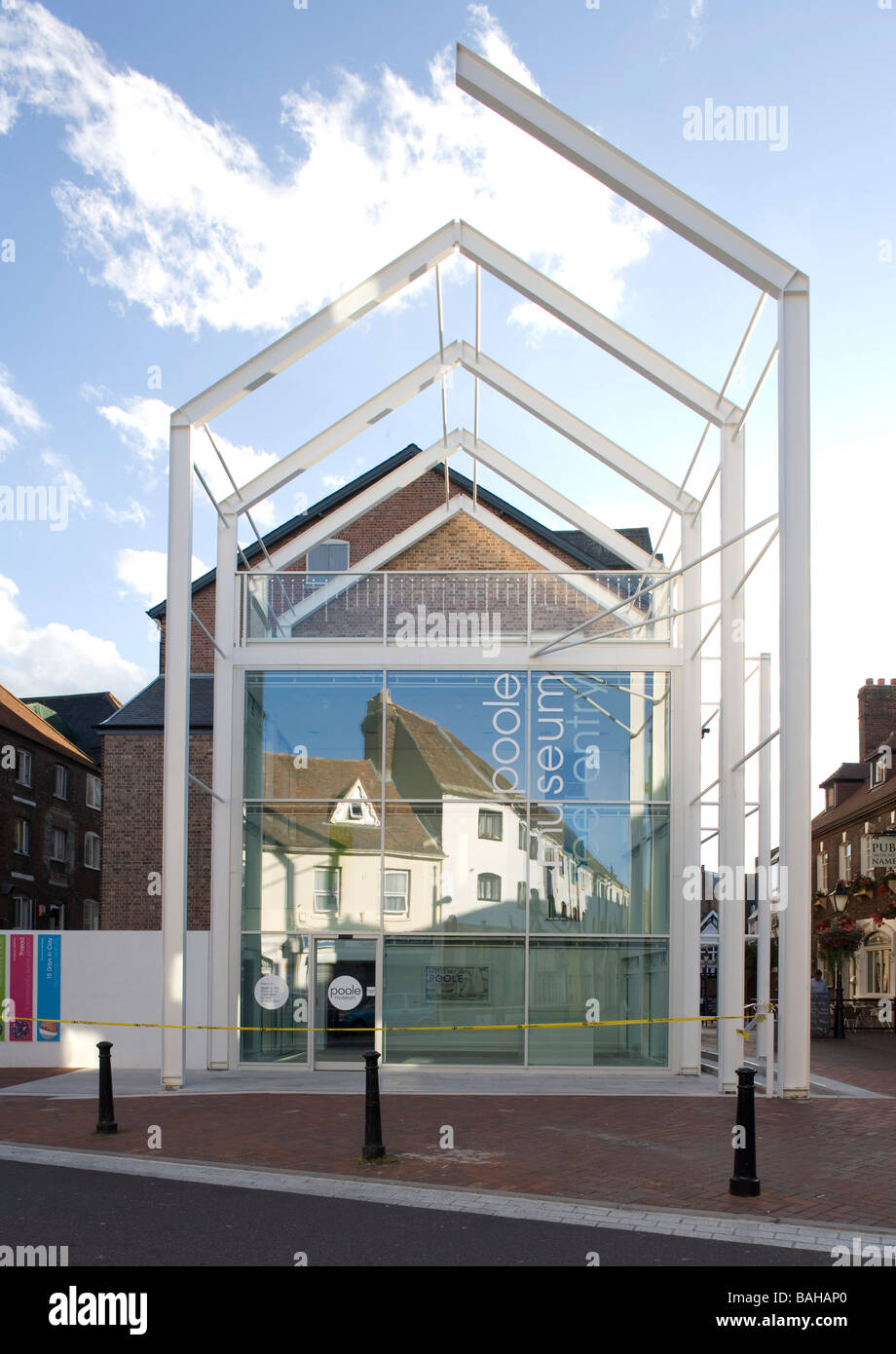 POOLE MUSEUM, HORDEN CHERRY LEE ARCHITECTS, POOLE, UNITED KINGDOM Stock ...