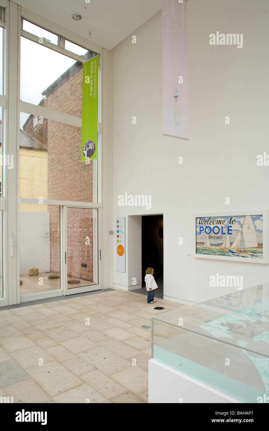 POOLE MUSEUM, HORDEN CHERRY LEE ARCHITECTS, POOLE, UNITED KINGDOM Stock ...